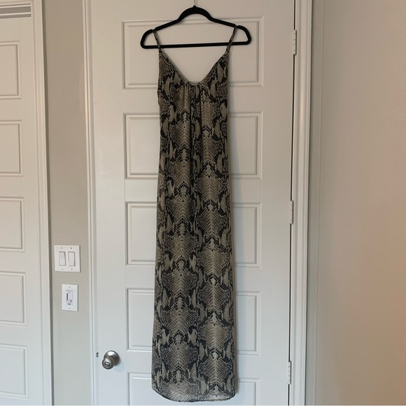 Karlie | Dresses | Karlie Snakeskinprint Lightweight Maxi Dress | Poshmark